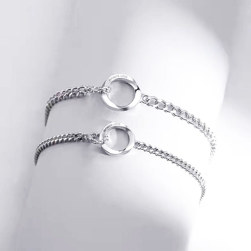 Infinite Love Couple Bracelets – Tiara.com.sg